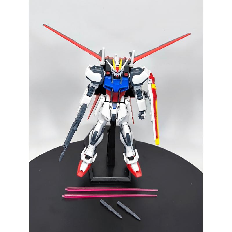 Siap Pasang Assembled HG 1/144 Aile Strike Gundam with Panel Line ...