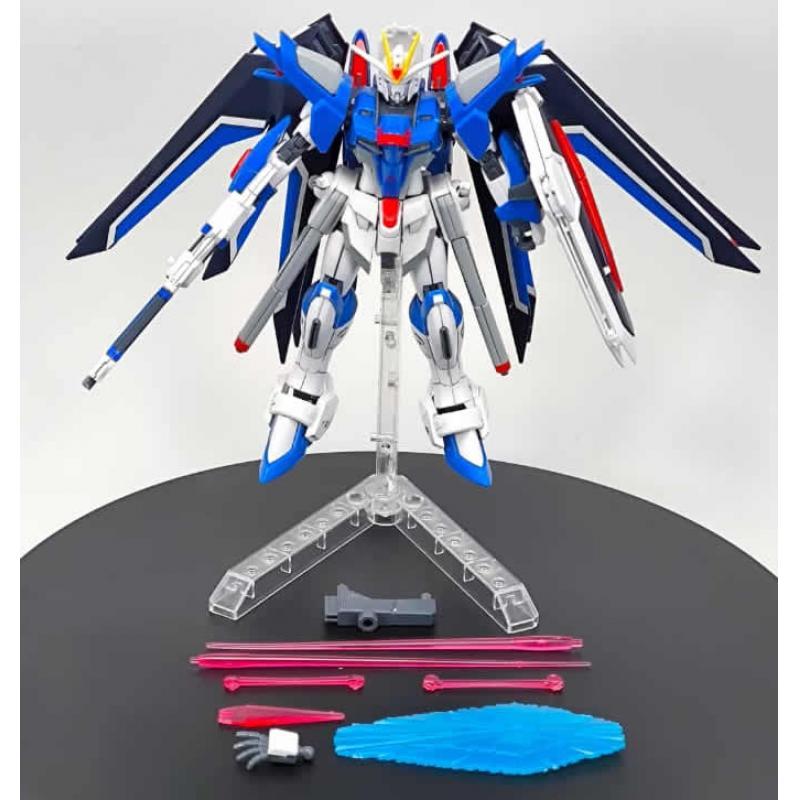 Siap Pasang Assembled HG 1/144 Rising Freedom Gundam with Panel Line ...